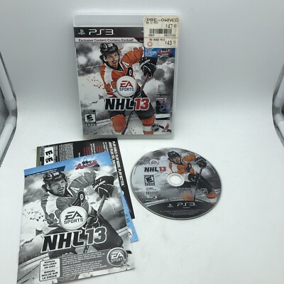 NHL 10 PS3 (Sony PlayStation 3, 2009) Hockey Complete With Manual ...