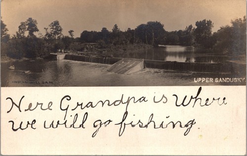 RPPC OH Upper Sandusky Indian Mill Dam | eBay
