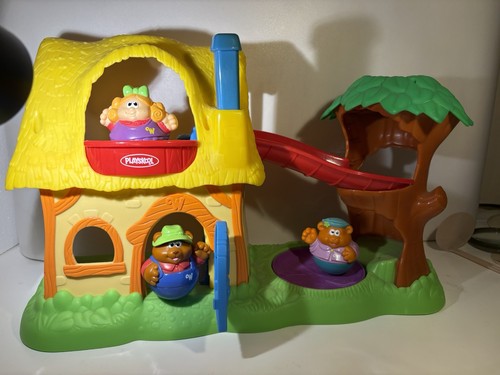 Weebles Storybook World - Goldilocks Adventure - Cottage Treehouse + 3 ...