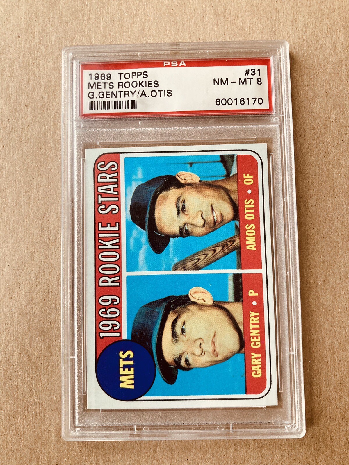1969 Topps - 1969 Rookie Stars #31 Gary Gentry, Amos Otis (RC) for sale ...