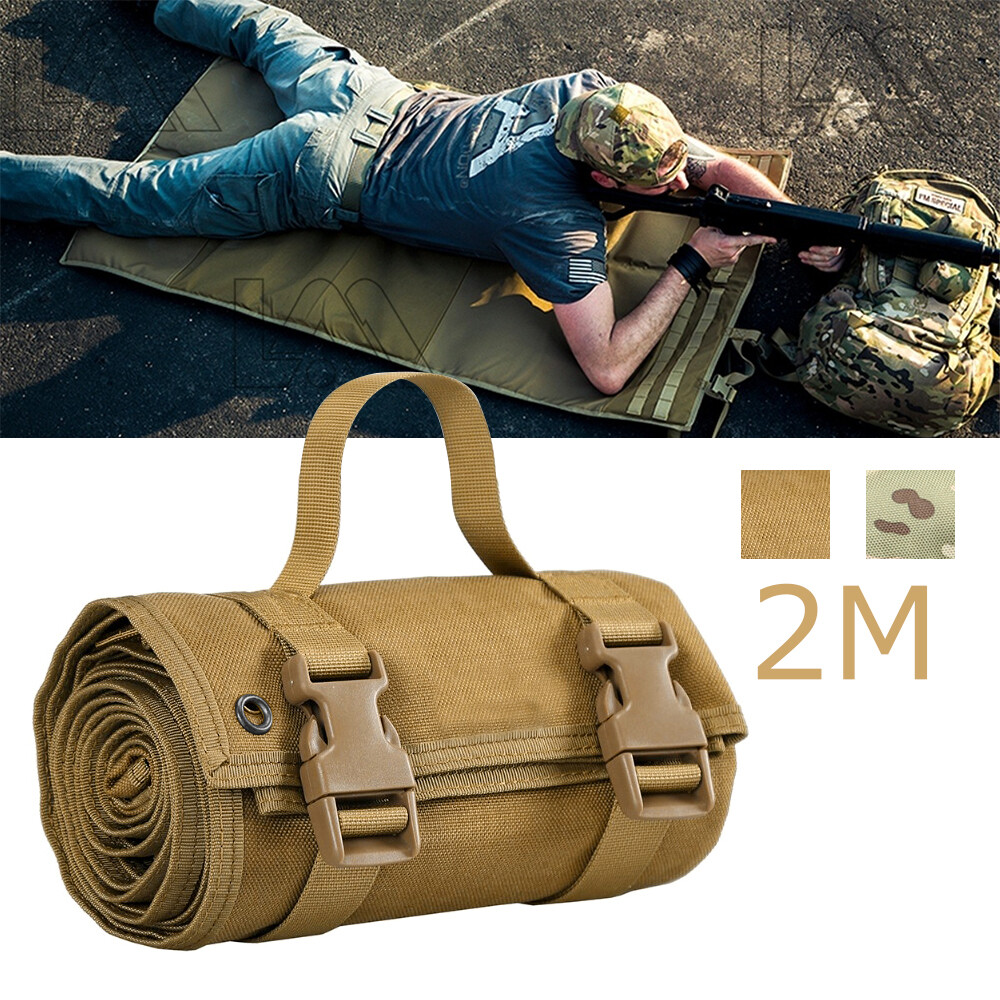 Tactical Shooting Range Mat Training Roll Up Hunting Gun Pad Picnic gyy ...