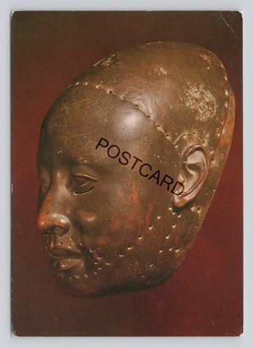 Postcard (P8) Nigeria Museum Lagos Ife Large Copper Mask | eBay
