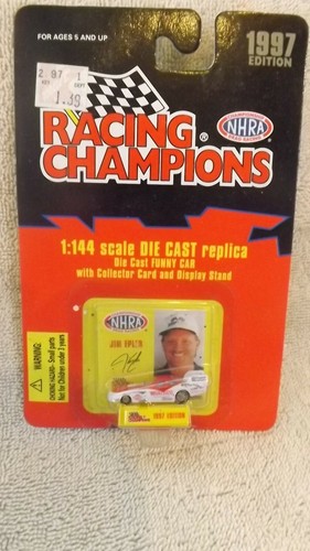 Racing Champions NHRA 1997 Edition Jim Epler Funny Car 1/144 Scale | eBay