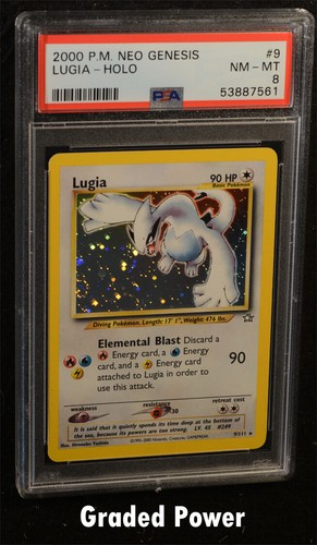 Neo Genesis Unlimited Lugia PSA 8 HOLO (7561) 9/111 Pokemon | eBay