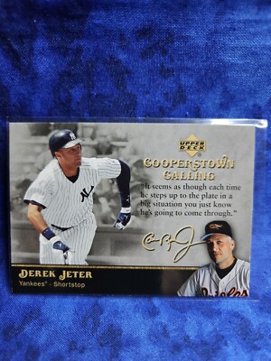 2007 Upper Deck Cooperstown Calling #DJ Derek Jeter/Cal Ripken ~ NY ...