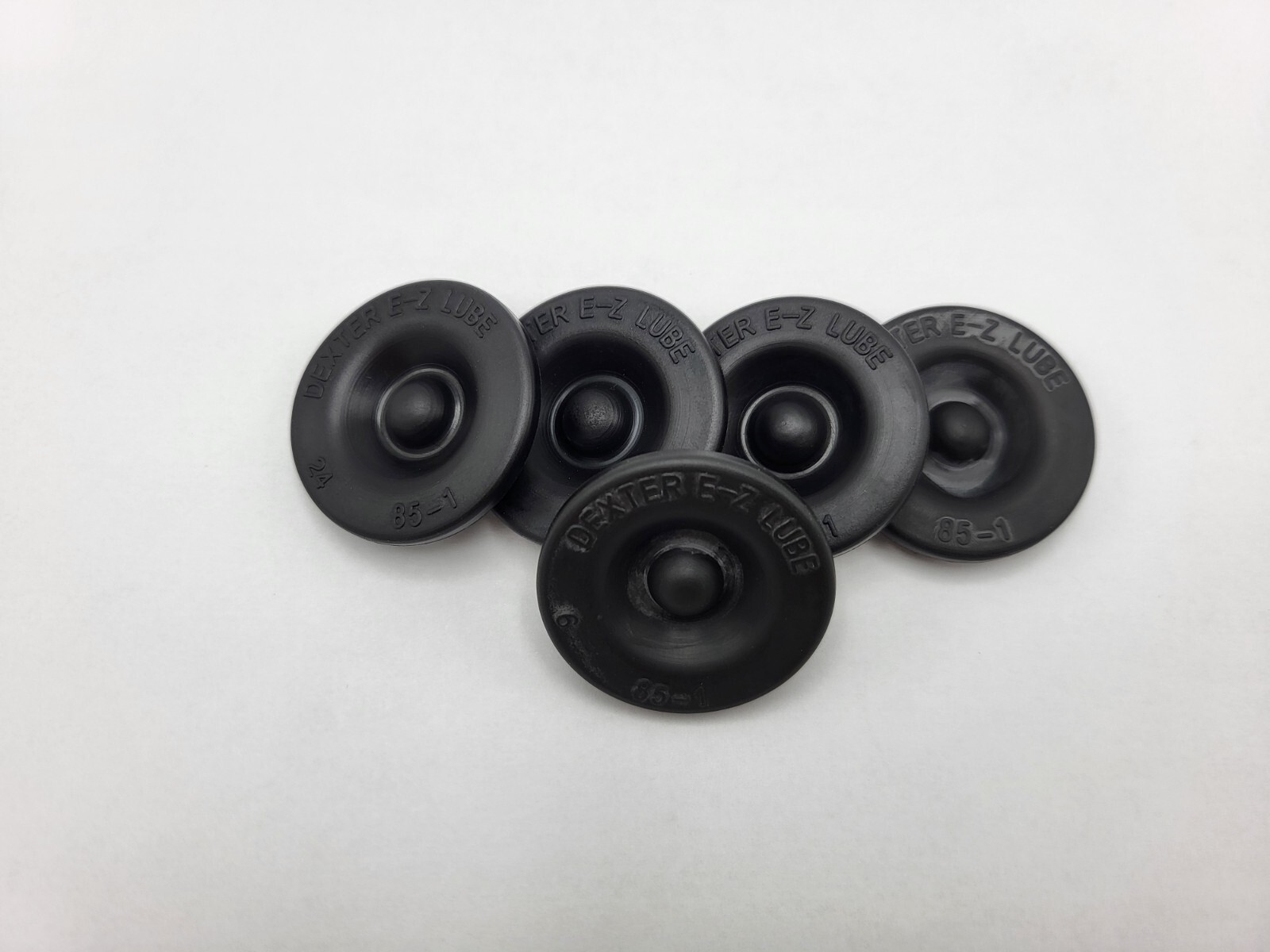 5 Pack GENUINE DEXTER EZ Lube Grease Cap Rubber Plug Rubber Insert ...