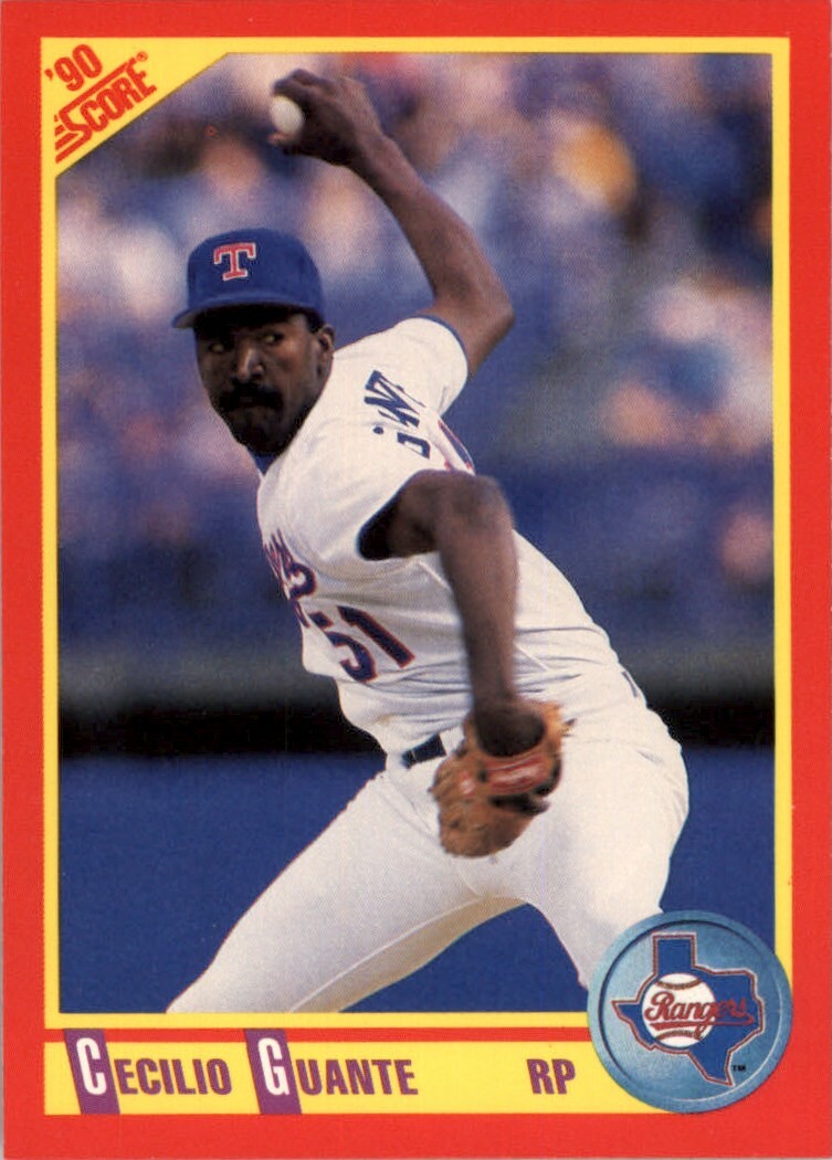 1990 Score MLB Cecilio Guante #438 | eBay
