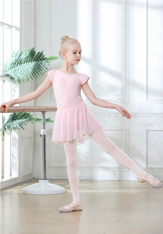 Ballet Tights for Girls Dance Tights Toddler Thick Soft Footed Kids ...