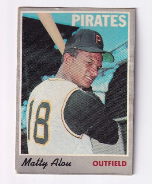 Matty Alou 1970 Topps MLB Card #30 Set Filler | eBay