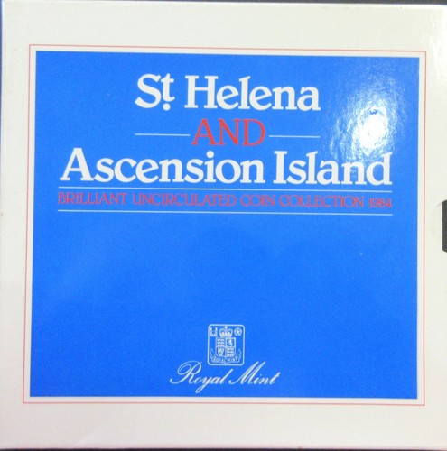 1984 ST. HELENA AND ASCENSION ISLAND UNCIRCULATED COIN COLLECTION SET ...