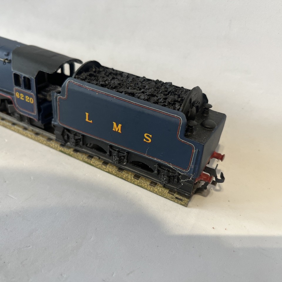 HORNBY DUBLO OO 3 RAIL 6220 CORONATION CLASS 6220 LMS STEAM LOCO ...