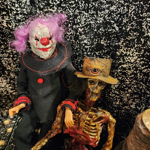 1/6 Scale Latex Creepy Clown Mask For Gi Joe Barbie Or Ken OOAK ...