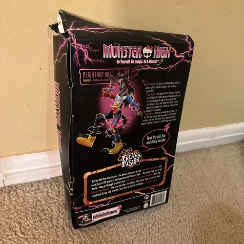 Box Damaged Monster Hi Neighthan Rot Freaky Fusion Zombie Boy & Unicorn ...
