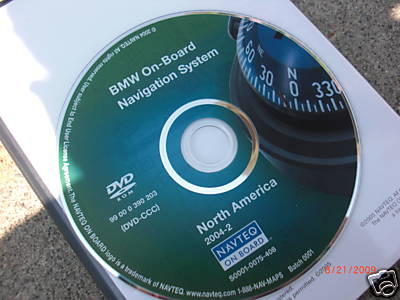 2004-2008 BMW DVD-CCC Map Navigation M5 M6 645Ci 650i 545i 550i 530i ...