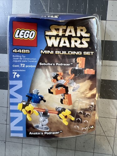LEGO Star Wars Mini Building Set #4485 Sebulba's & Anakin's Podracer ...
