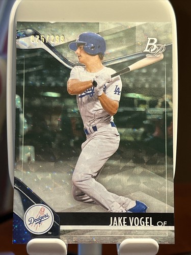 2021 Topps Bowman Platinum Foilboard SP /299 Jake Vogel Los Angeles ...