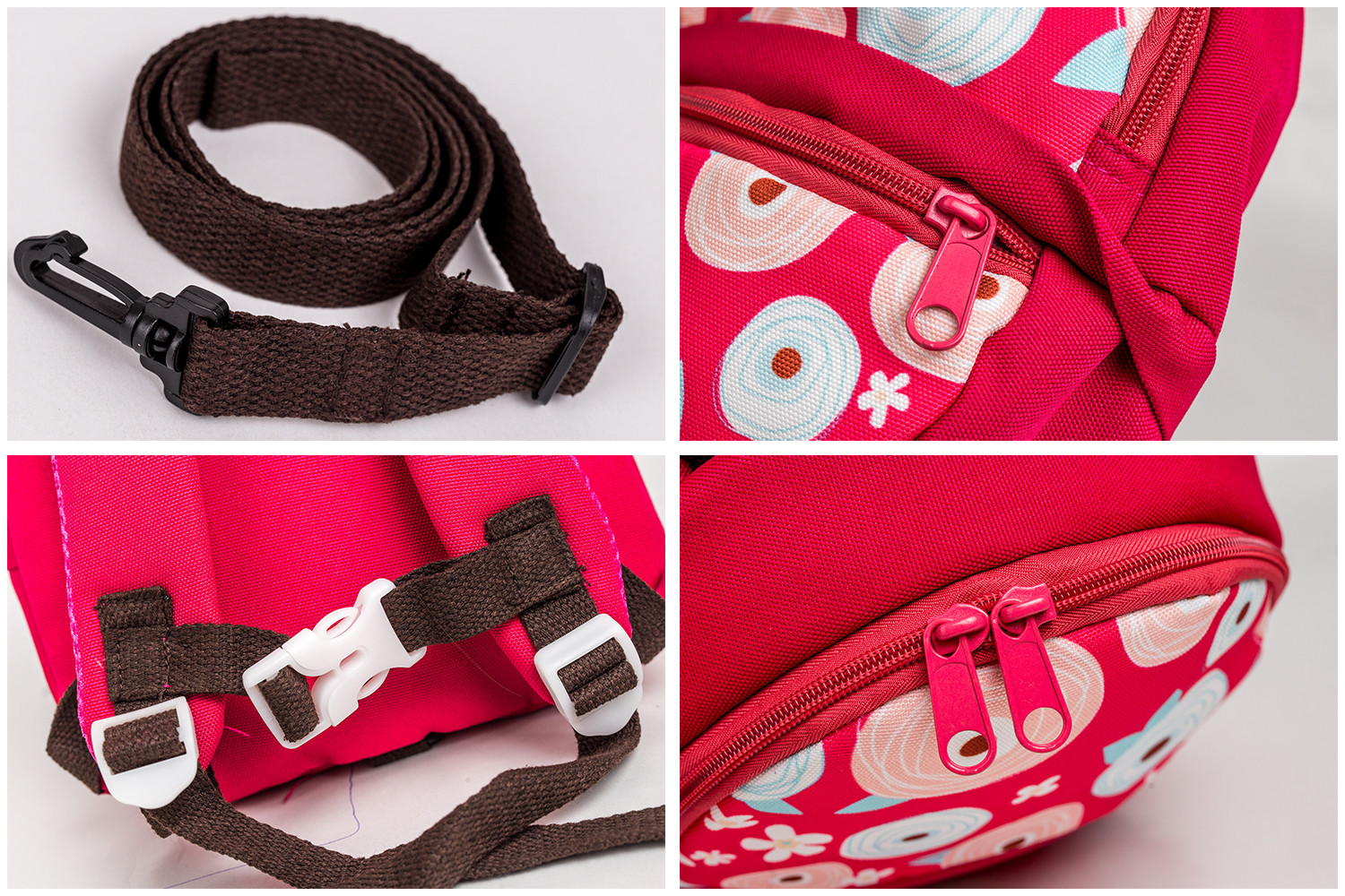 Baby Kids Backpack With Rein Safety Harness Toddler Cartoon Animal Bag ...