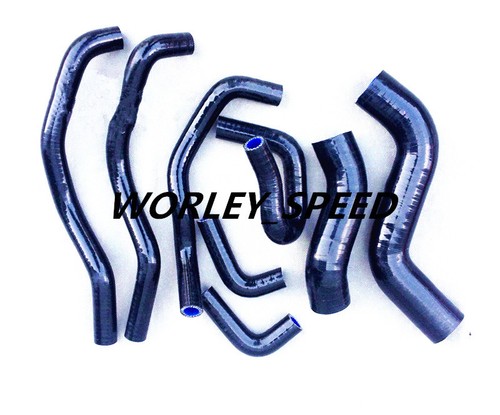 Black Silicone Radiator Hose For Aftermarket Toyota Hilux KUN26R SR/SR5 ...