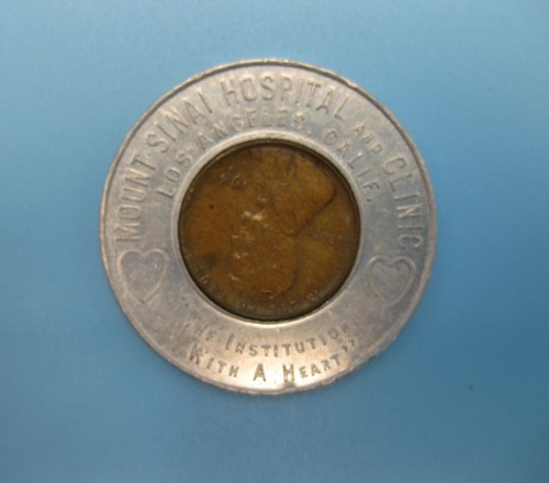 Mount Sinai Hospital Good Luck Token Free Shipping | eBay