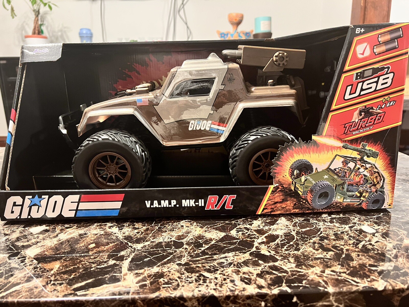 GI Joe VAMP MK-II Jeep Offroad 1:14 Scale RC Vehicle JADA Hollywood ...