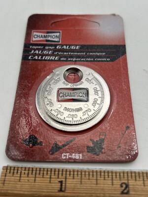 Champion Taper Gap Gauge - CT-481 OEM NOS SEALED 2010 Federal Mogul | eBay