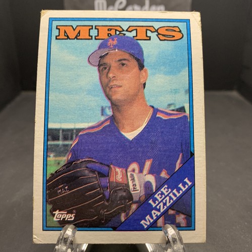 1988 Topps Lee Mazzilli #308 New York Mets | eBay