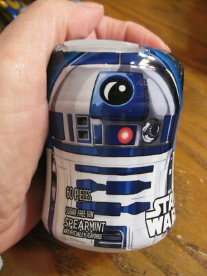 Star Wars R2-D2 Empty Trident Container | eBay