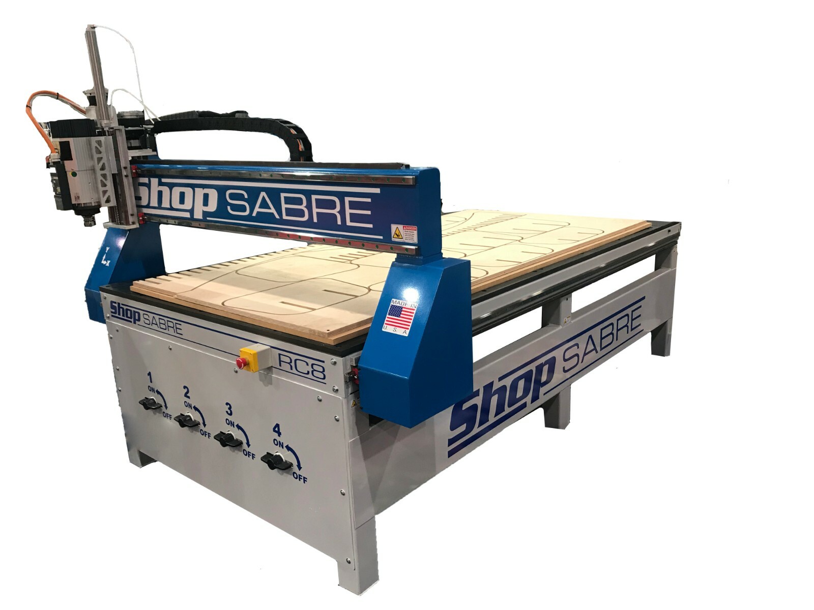 AMERICAN MADE CNC ROUTER - ShopSabre CNC RC-8 CNC Router System | eBay