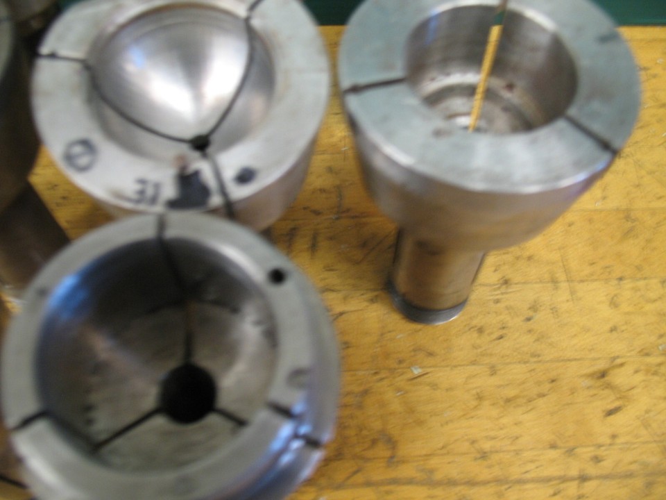 HARDINGE 2" EDC 5C MACHINABLE EMERGENCY COLLETS ~10PCS~STEP CHUCKS DV ...