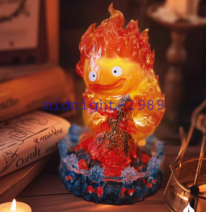 Howl's Moving Castle Calcifer Resin Statue H14cm Pre-order NINETY SEVEN ...