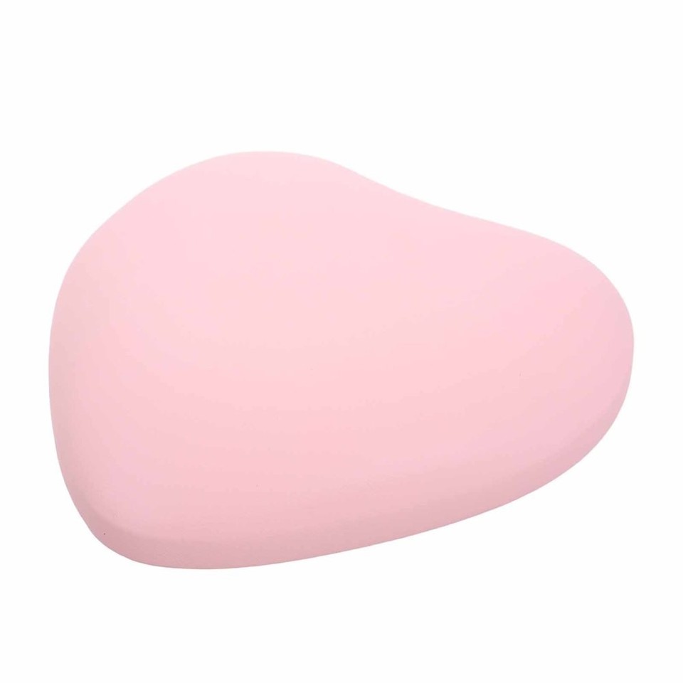 Pink Arm Rest Silicone Cabinet Knob Heart Confetti Shaped Pillow | eBay ...