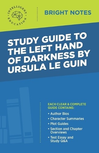 Study Guide to The Left Hand of Darkness by Ursula Le Guin (Poche ...