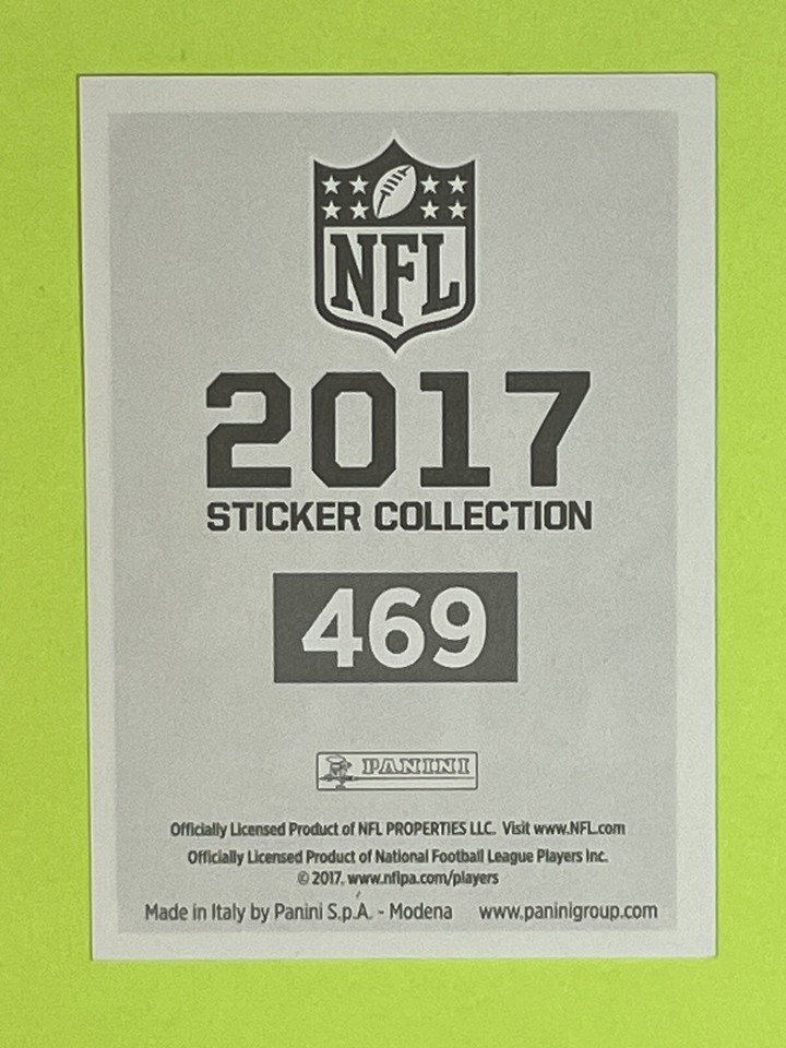Tom Brady NFL 2017 Panini Sticker #469 Euro Version | eBay