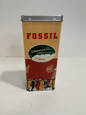 Fossil Glasses Case Tin Box Vintage 2000 Genuine Original Classic | eBay