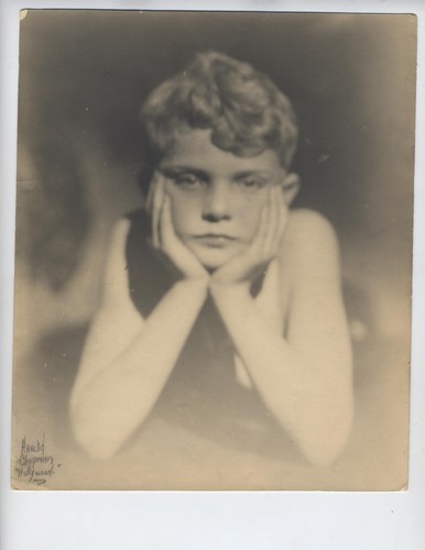 LEON JANNEY Child Actor Our Gang 1920's Leon Janney RARE Young Portrait ...