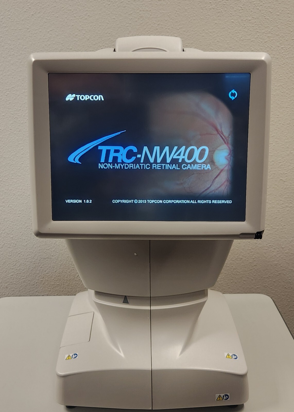 Topcon TRC-NW400 Non-Mydriatic Fully Automated Digital Retinal/ Fundus ...
