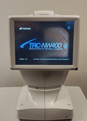 TOPCON TRC-NW400 Non-Mydriatic Fully Automated Digital Retina Camera | eBay