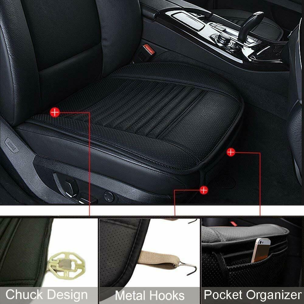 For Ford Car Front Seat Cover PU Leather Protector Full Surround ...