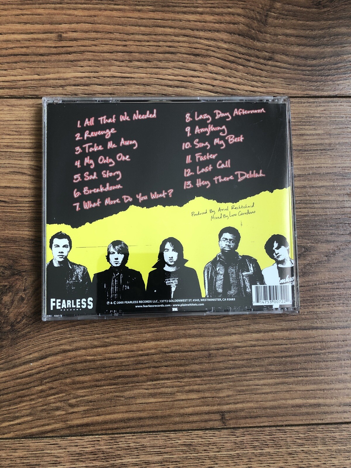 Plain White T's All that we needed Cd Album Ex | eBay