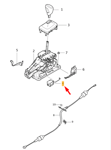 VOLVO V60 MK1 Gear Selector Solenoid 30735926 GENUINE for sale online ...