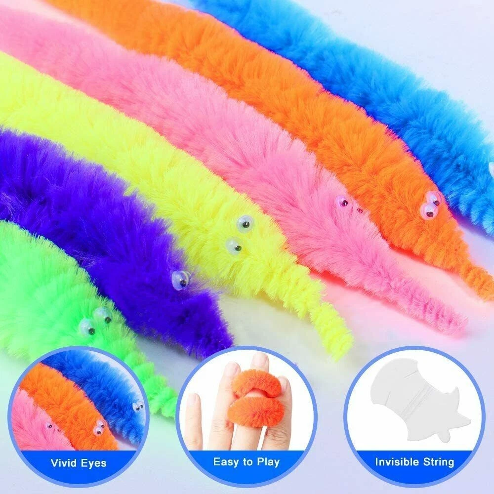 Fuzzy Worm Toy