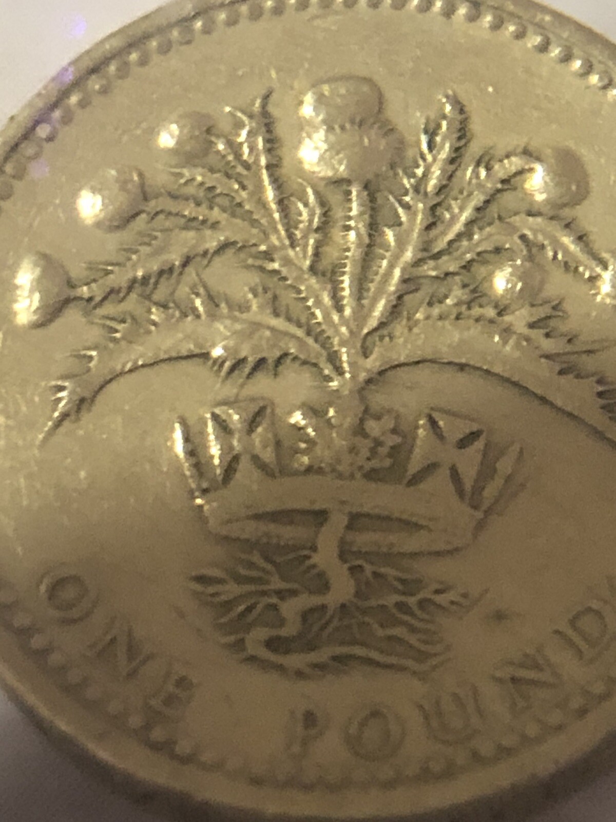 1989 British One Pound Error Coin | eBay
