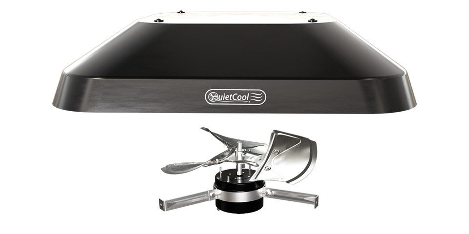 AFR SMT PRO-2.0 Roof Mount Smart Attic Fan - 1922 CFM - Smart App ...