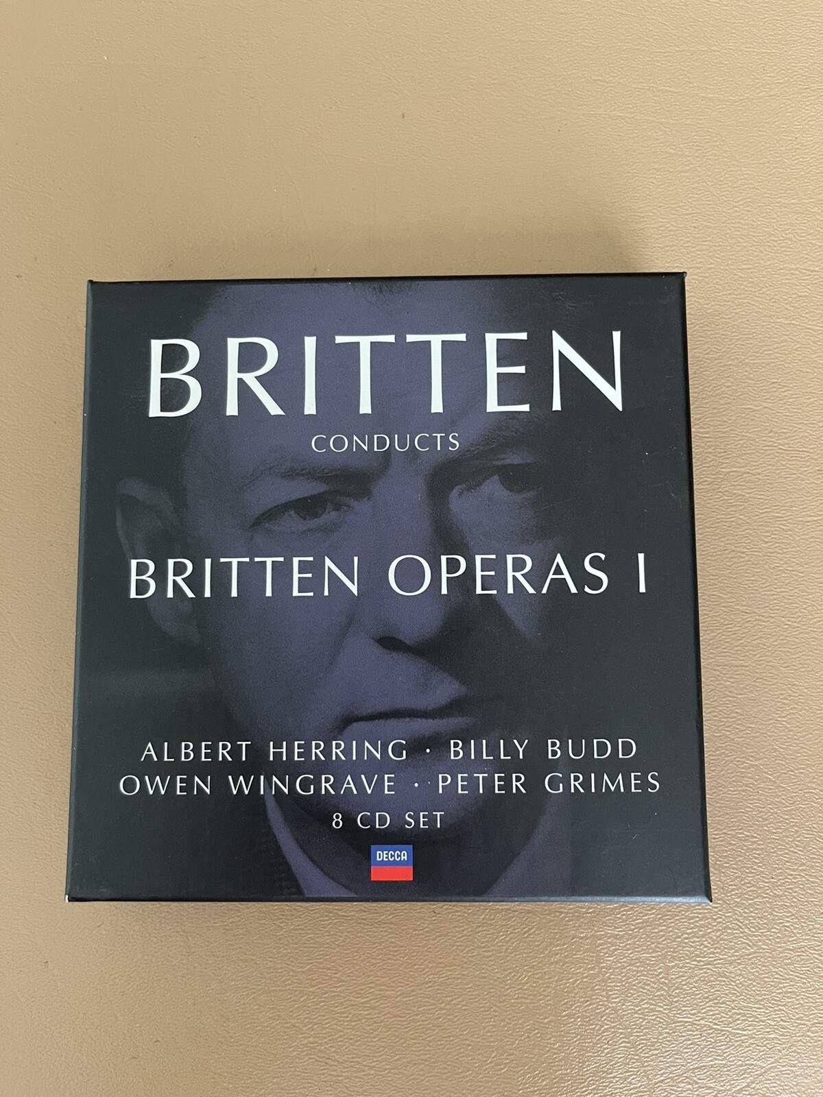 BRITTEN conducts BRITTEN Operas 1 (8 discs) HERRING • BUDD • WINGRAVE ...