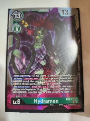 Digimon TCG: Hydramon EX3-045 Draconic Roar | eBay