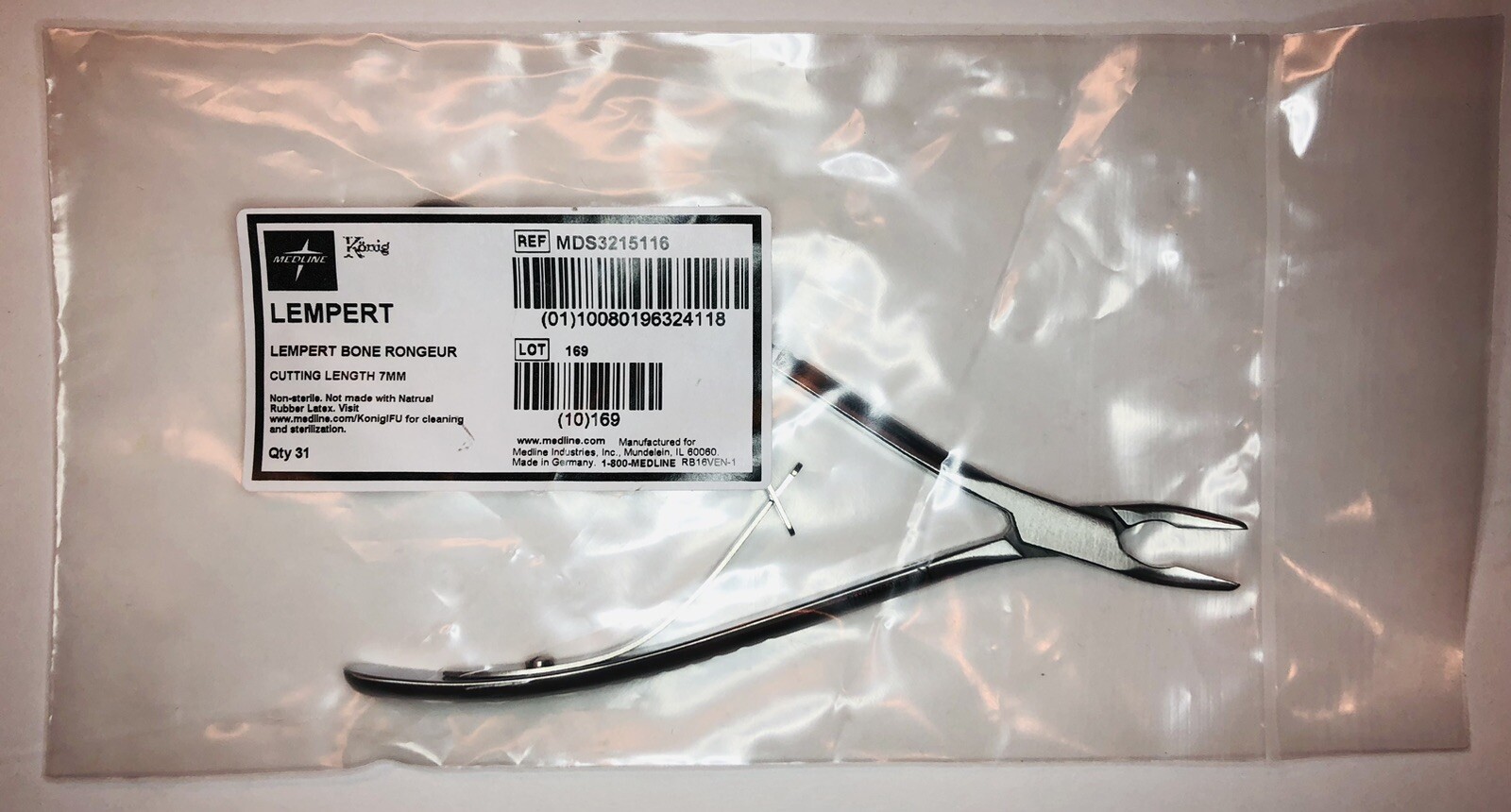 Konig Medline 7mm Lempert Rongeur (New)) | eBay