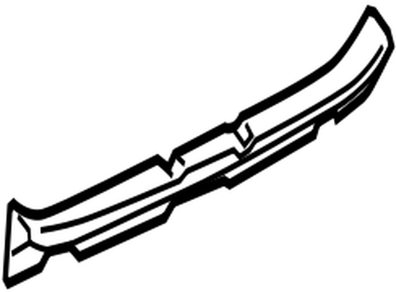 64716-47010-B0 Toyota Cover, deck trim, rear 6471647010B0, New Genuine ...