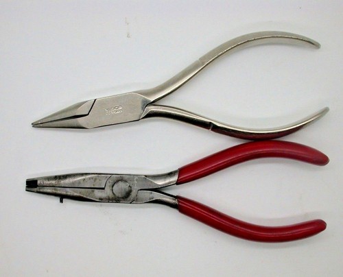 Two pairs of Specialty Watchmaker Pliers Made by Vigor Watch Repair ...