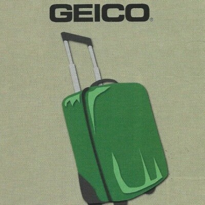 Geico Insurance Print Ad, Geico Magazine Ad, Geico Insurance Green ...