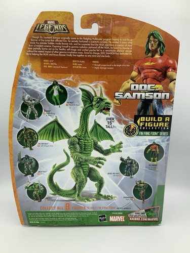 Doc Samson Marvel Legends Action Figure New Sealed Fin Fang Foom BAF ...